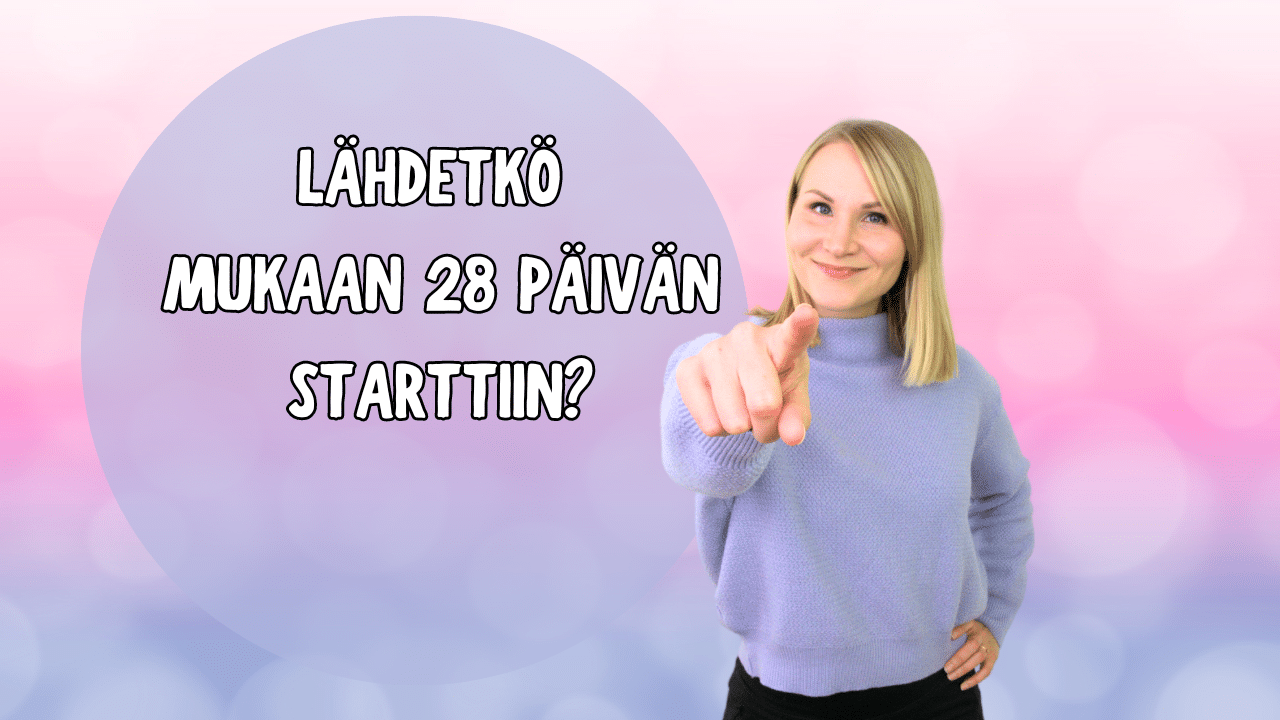 28 päivän startti – aloita painonpudotus